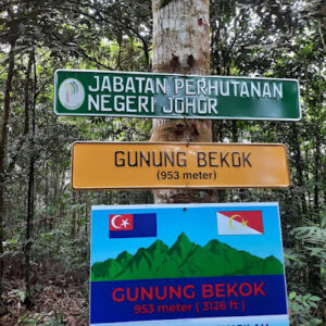 Gunung Bekok, Johor - Puncakgunung