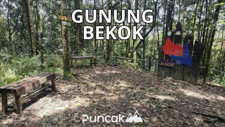 Gunung Bekok, Johor - Puncakgunung